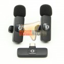 KIT MICROFONOS INALAMBRICOS BLUETOOTH, USB-C, DE SOLAPA